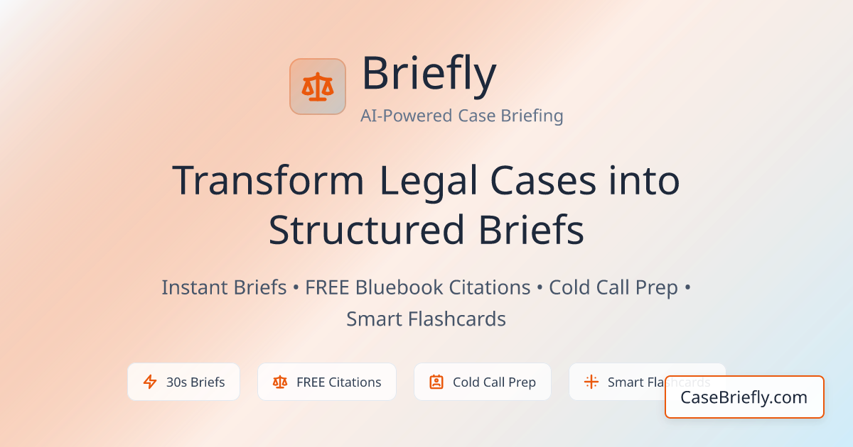Briefly - AI for Law Students
